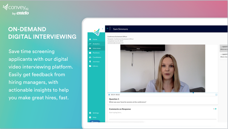 Video Interview solution by ConveyIQ, Inc | iCIMS Marketplace