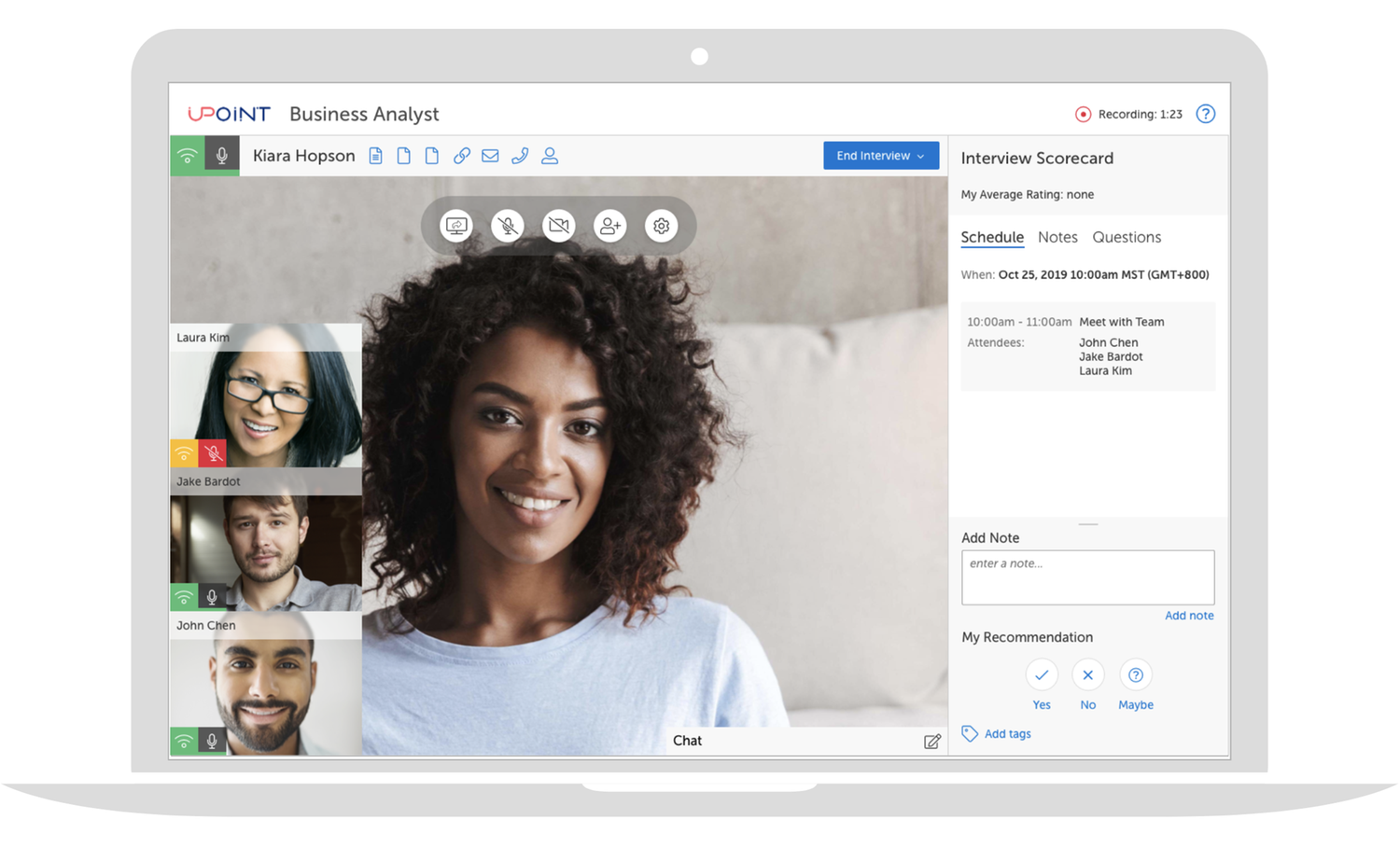 Video Interviewing & Video Assessment solution by HireVue | iCIMS Marketplace