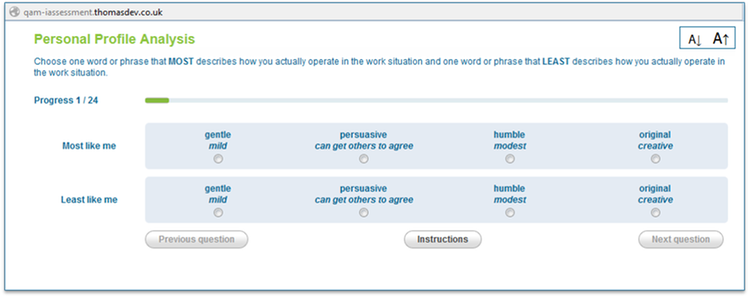 Assessment solution by Thomas International Ltd | iCIMS Marketplace