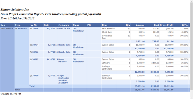 Commission Calculator | Apps for QuickBooks Desktop Marketplace