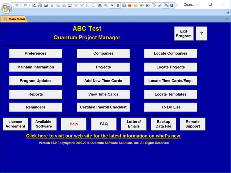 Quantum Project Manager | Apps for QuickBooks Desktop Marketplace