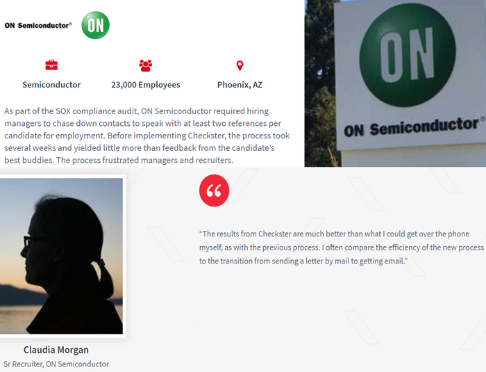Reference Check solution by Checkster Inc. | iCIMS Marketplace