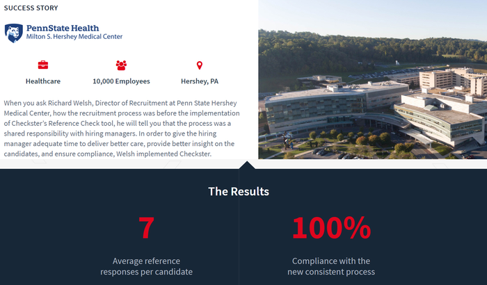 Reference Check solution by Checkster Inc. | iCIMS Marketplace