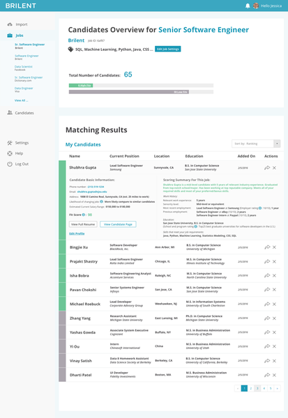 Candidate/Job Matching solution by Brilent | iCIMS Marketplace