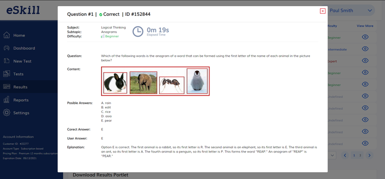 Assessment solution by eSkill Corporation | iCIMS Marketplace