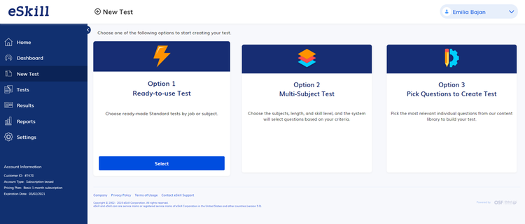 Assessment solution by eSkill Corporation | iCIMS Marketplace
