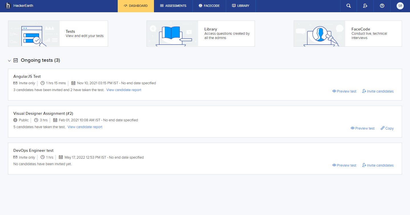 Assessment solution by HackerEarth Inc. | ICIMS Marketplace