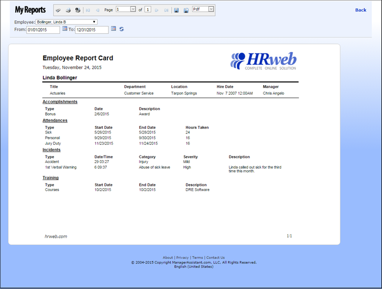 HRweb | Apps for QuickBooks Desktop Marketplace