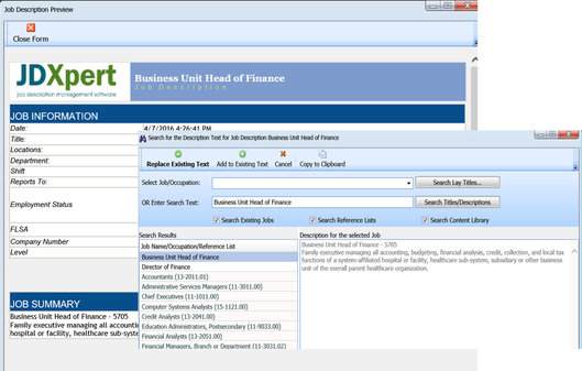 Features | Job Description Management Software solution by HRTMS, Inc ...