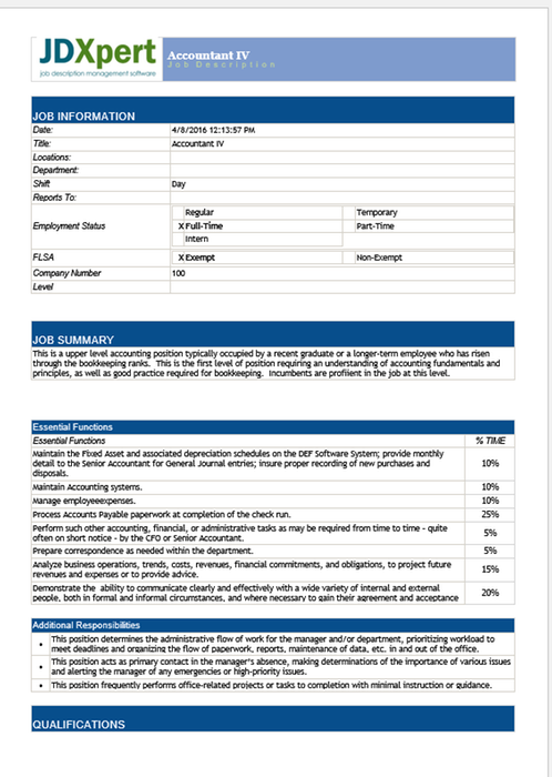 Features | Job Description Management Software solution by HRTMS, Inc ...