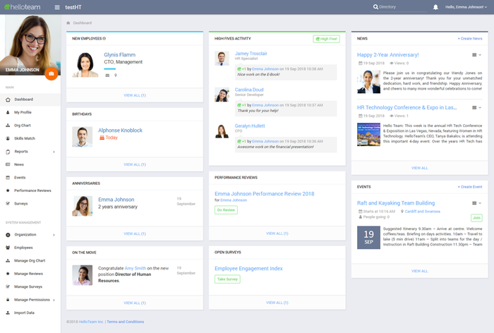 HelloTeam by HelloTeam Inc | ADP Marketplace