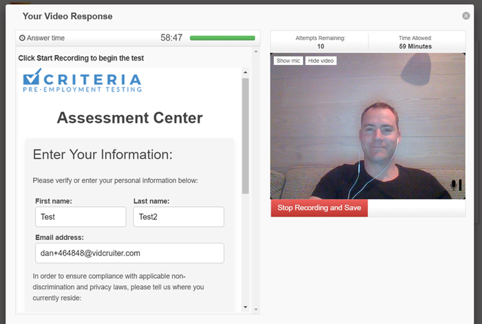 VidCruiter Interview Management System for iCIMS | iCIMS Marketplace