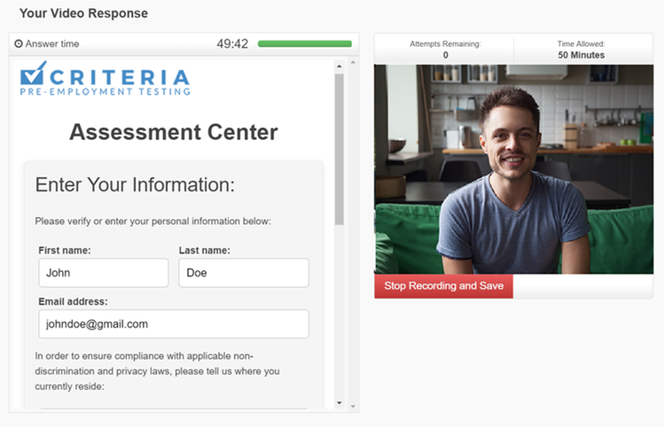 Video Interview solution by Vidcruiter Inc. | iCIMS Marketplace