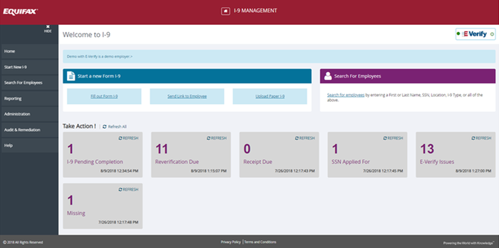 Preboard Only - I9 solution by Equifax Inc. | iCIMS Marketplace