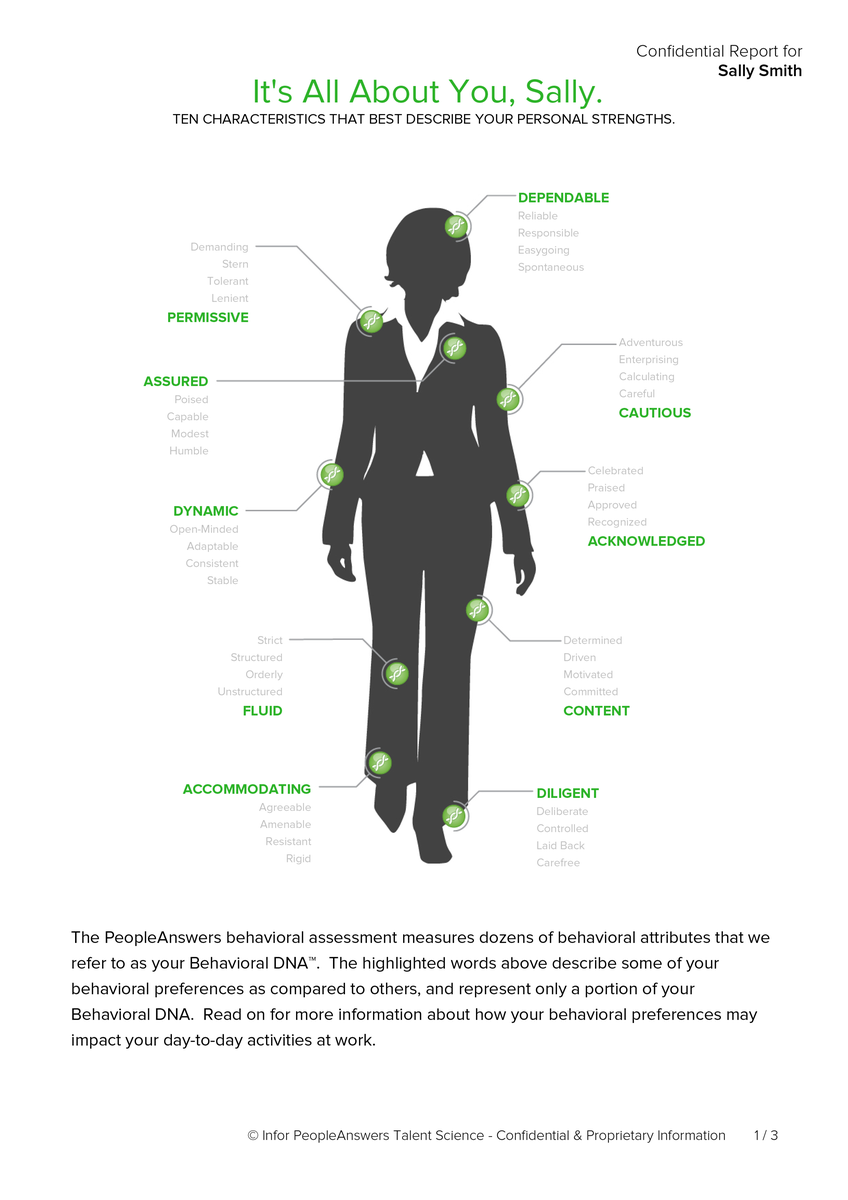 Talent Science solution by INFOR, INC. | iCIMS Marketplace