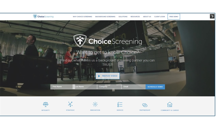 Background Screening solution by Choice Screening | iCIMS Marketplace
