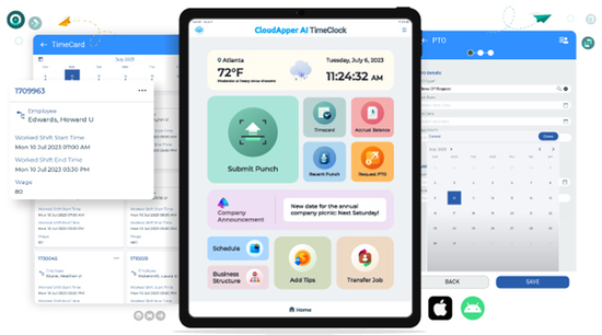 CloudApper AI TimeClock | UKG Marketplace