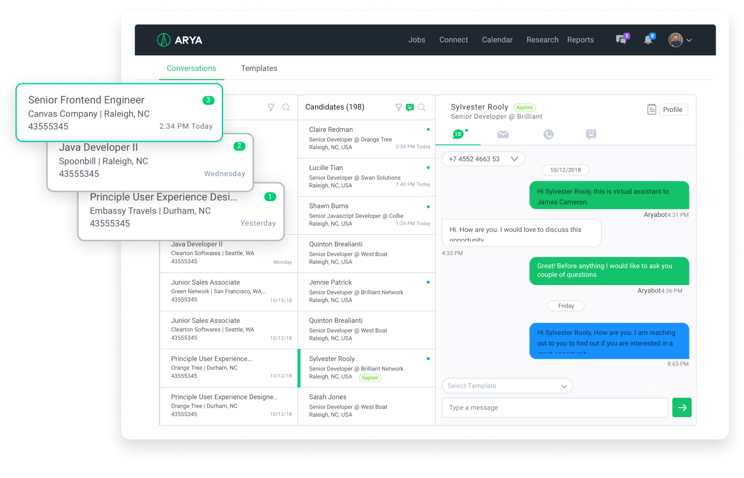 Candidate Matching solution by Leoforce, LLC | iCIMS Marketplace