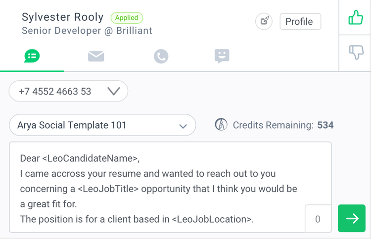 Candidate Matching solution by Leoforce, LLC | iCIMS Marketplace