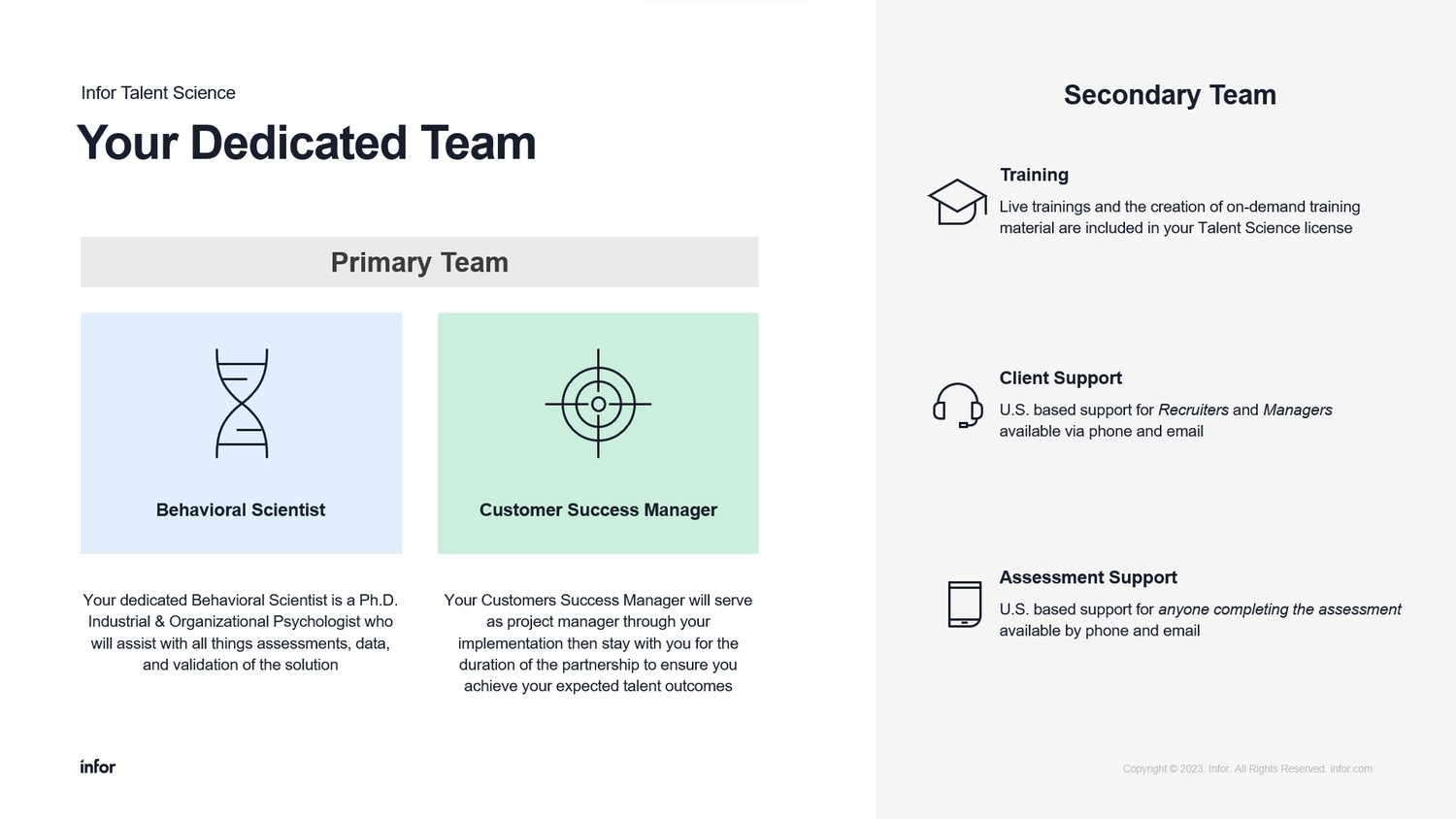 Features | Prime Talent Assessment Solution by Infor Talent Science ...