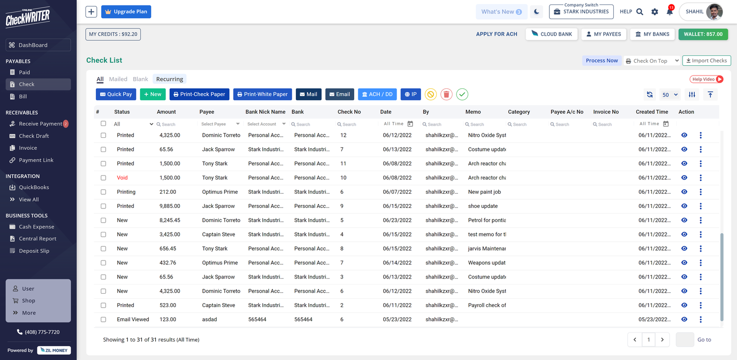 Check Printing Software | Apps for QuickBooks Desktop Marketplace
