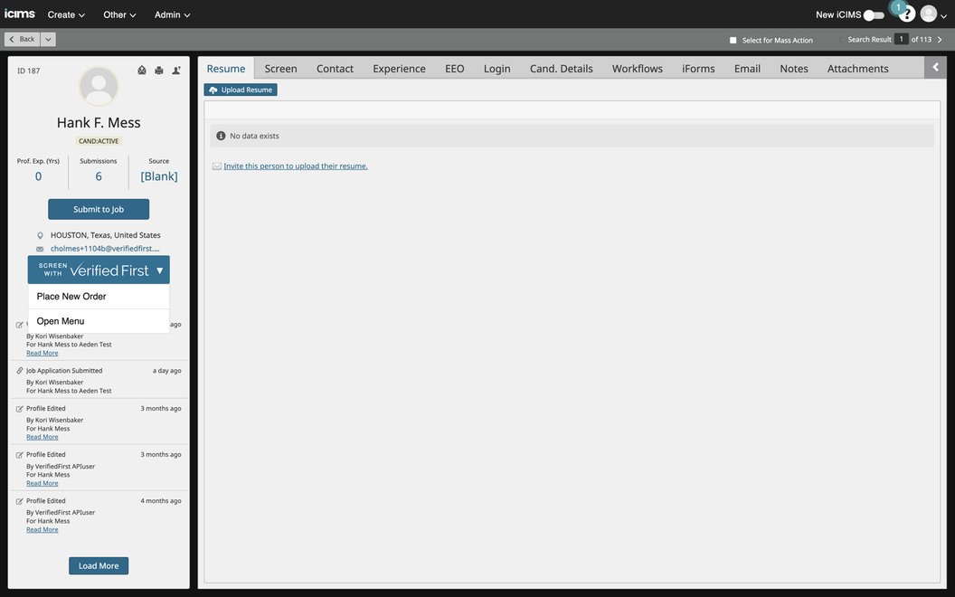 Prime Background by Verified First | iCIMS Marketplace