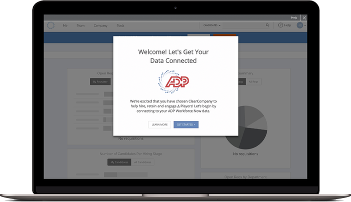ClearCompany Connector for ADP TotalSource® | ADP Marketplace