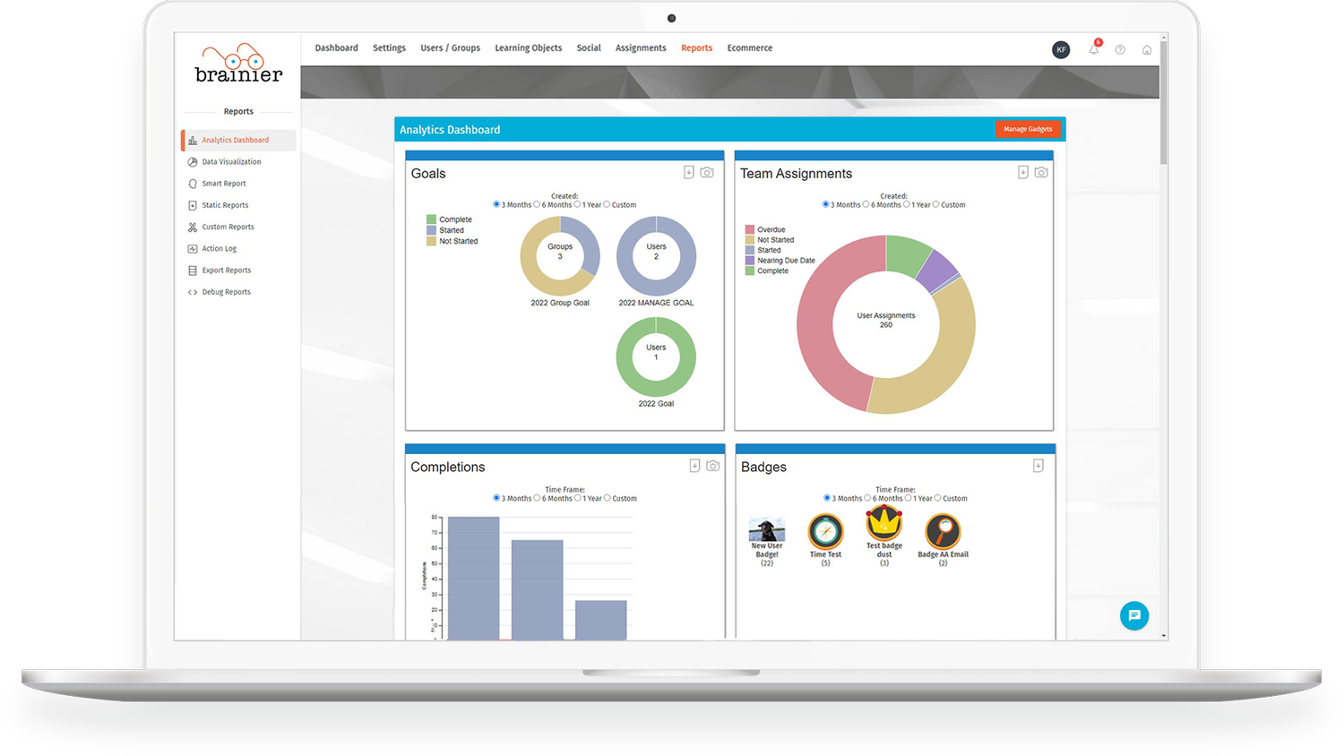 The Brainier LMS | UKG Marketplace