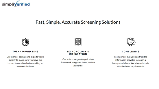 Background Screening solution by SimpliVerified | iCIMS Marketplace