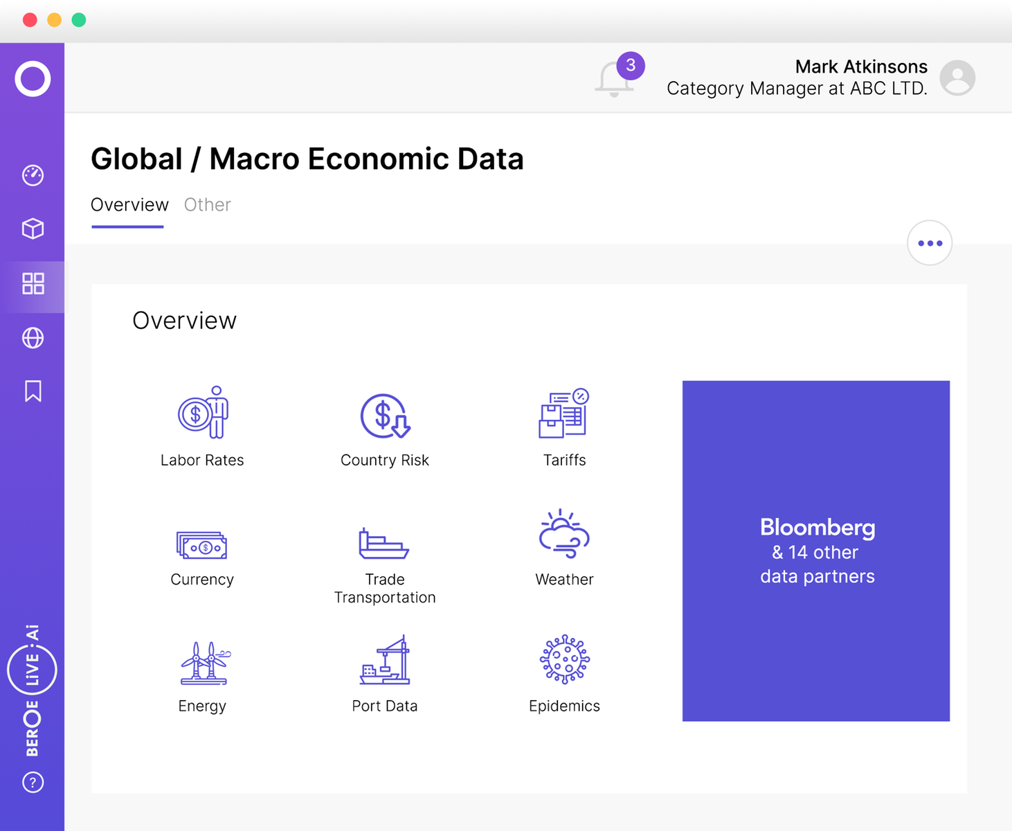 Beroe LiVE.Ai Procurement Intelligence | Coupa App Marketplace