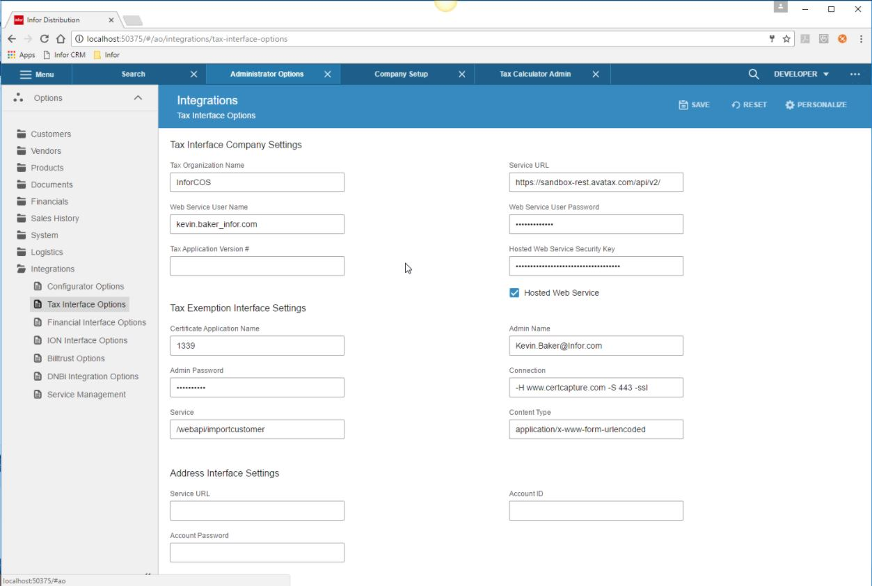 AvaTax | Infor Marketplace