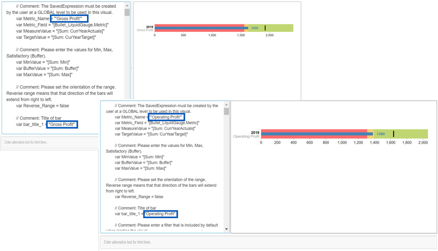 D3 Bullet Chart | Infor Marketplace