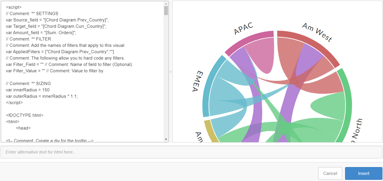 D3 Chord Diagram | Infor Marketplace
