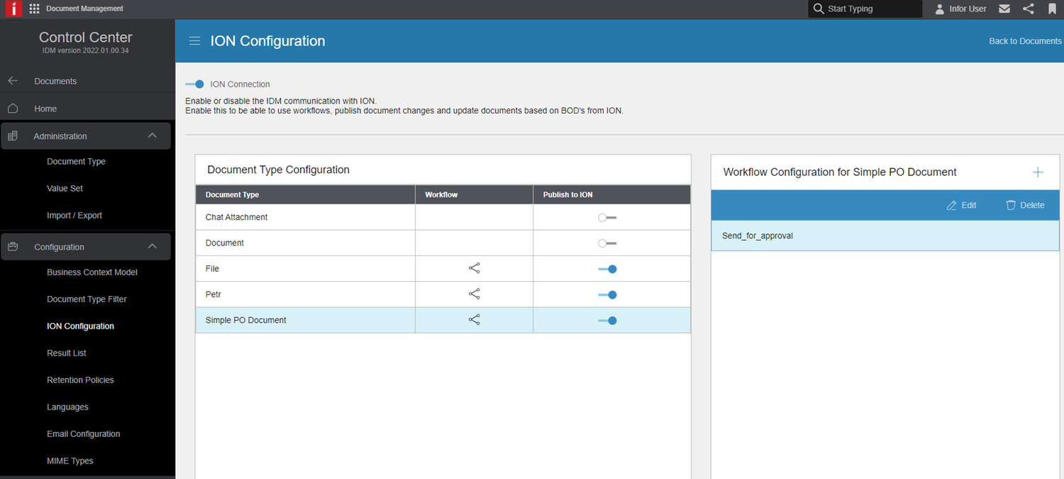 Infor Document Management Workflow Approval | Infor Marketplace