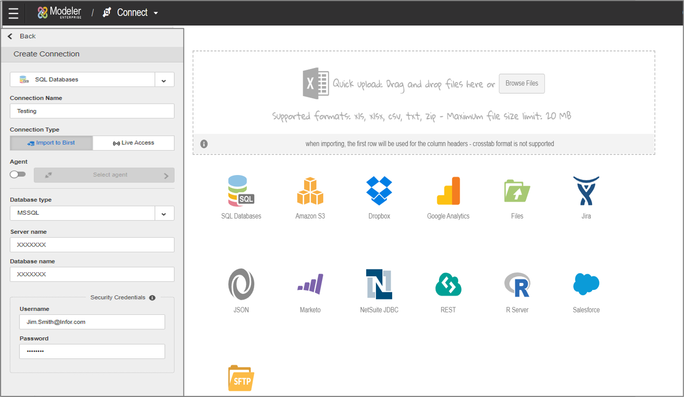 Infor Birst Enterprise | Infor Marketplace