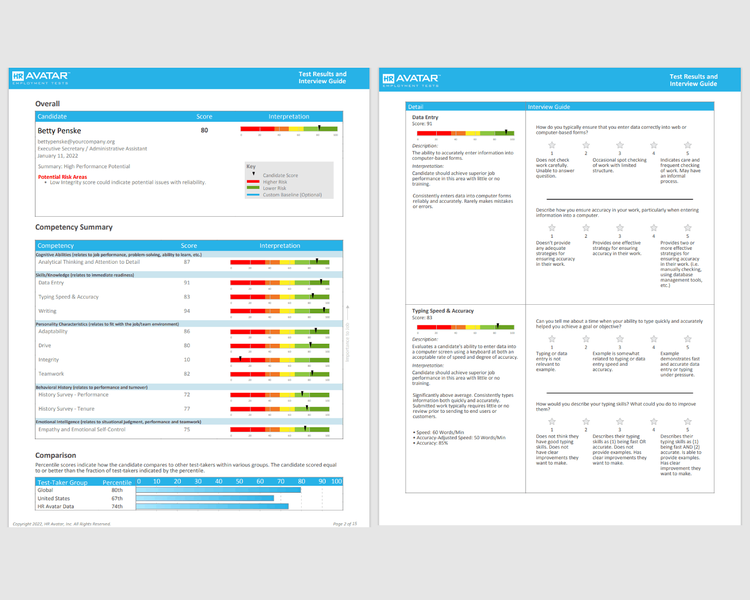 Assessment Solution by HR Avatar, Inc. | iCIMS Marketplace