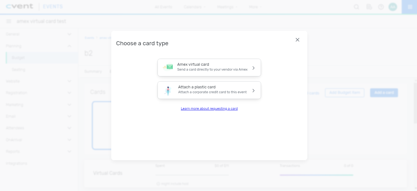 American Express Corporate Meeting Payment Solutions | Cvent App ...