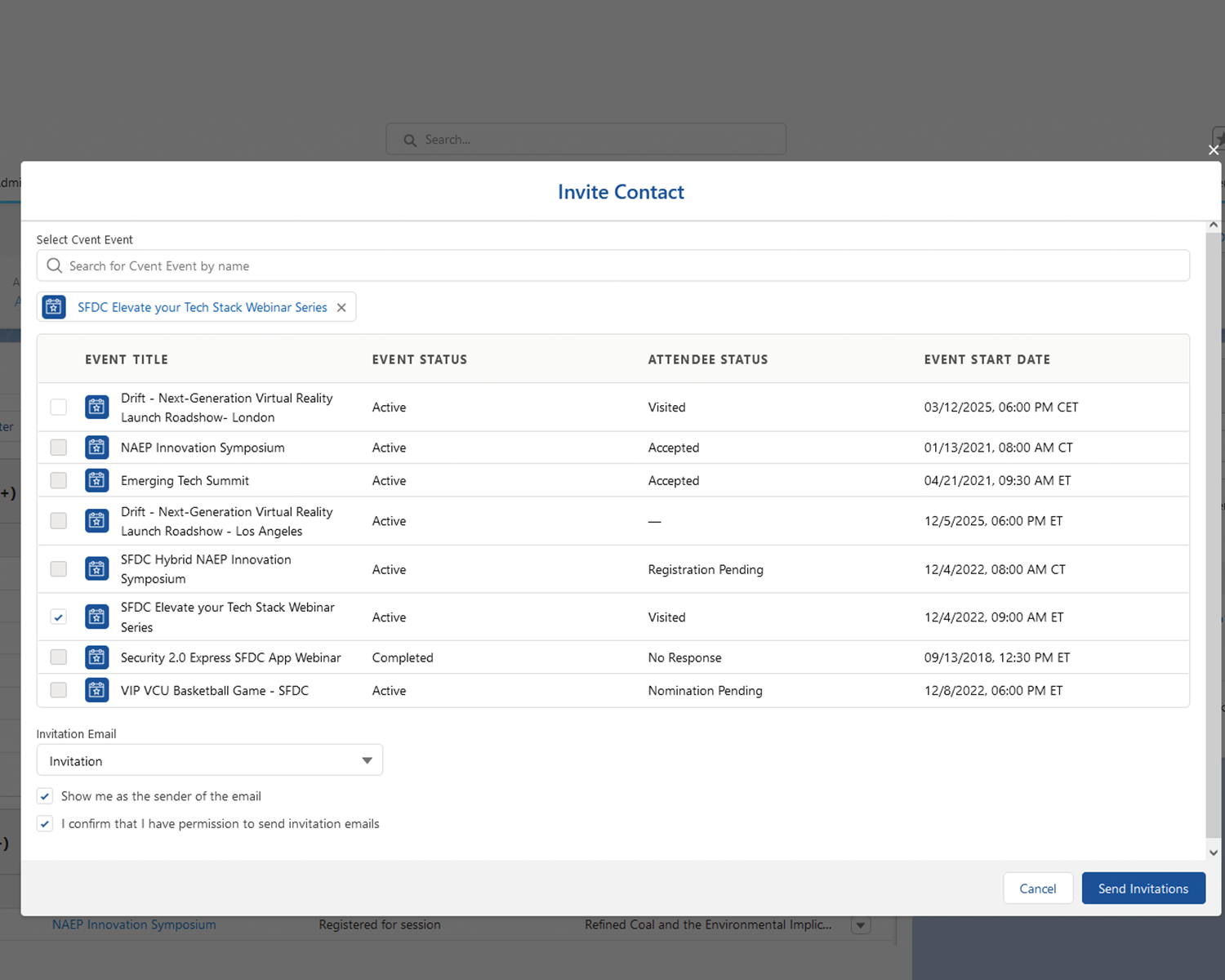 Cvent Salesforce App | Cvent App Marketplace