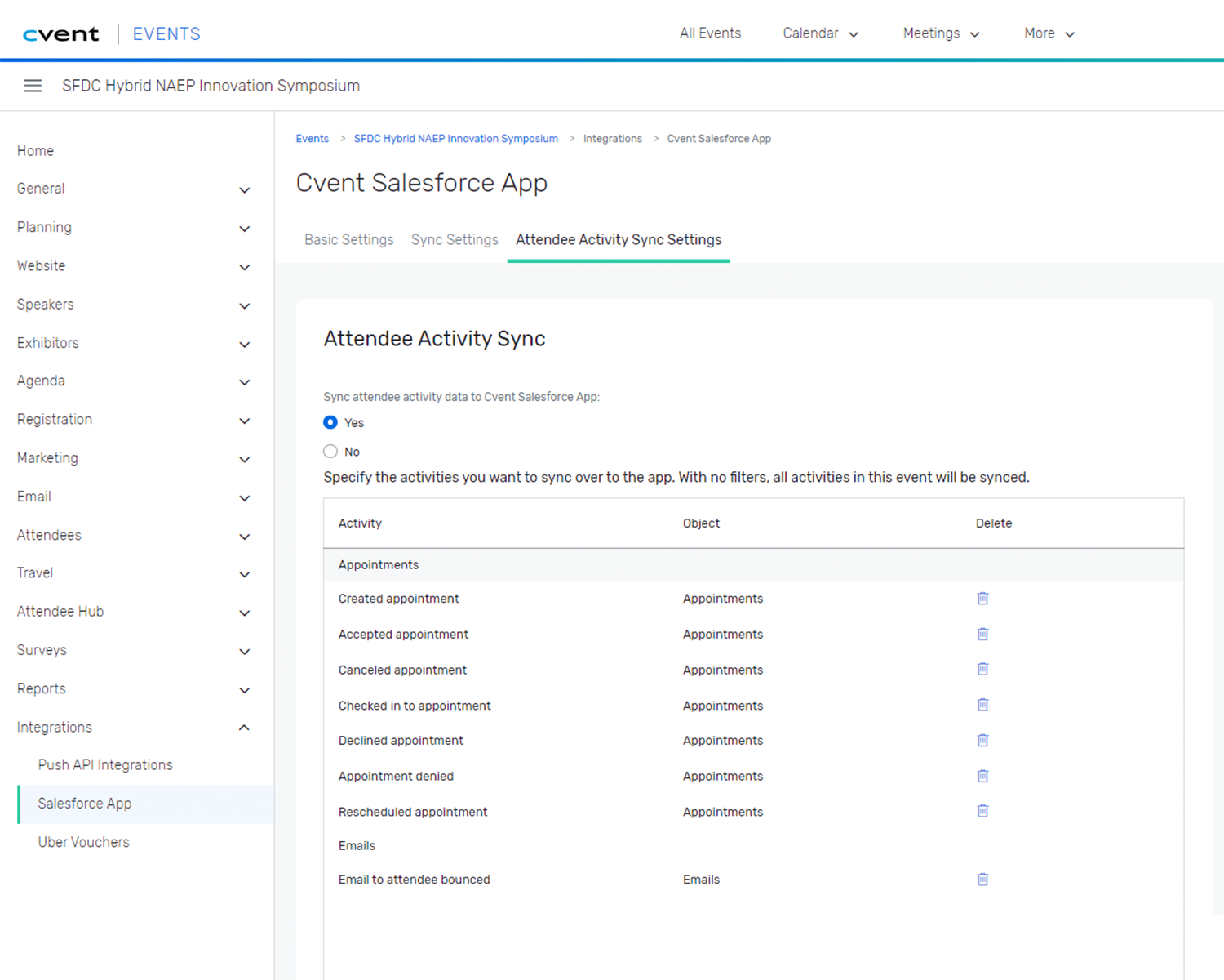 Cvent Salesforce App | Cvent App Marketplace