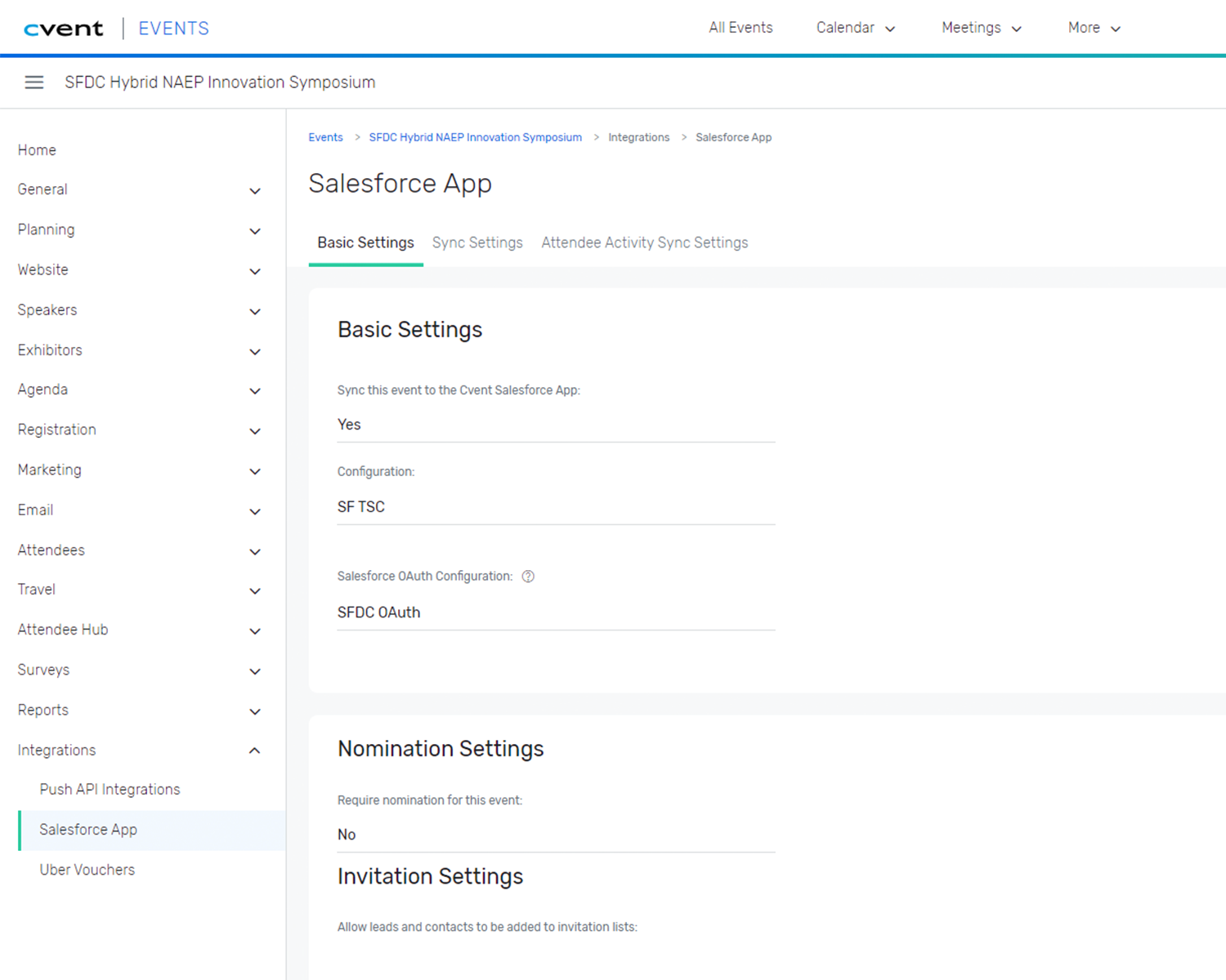 Cvent Salesforce App | Cvent App Marketplace