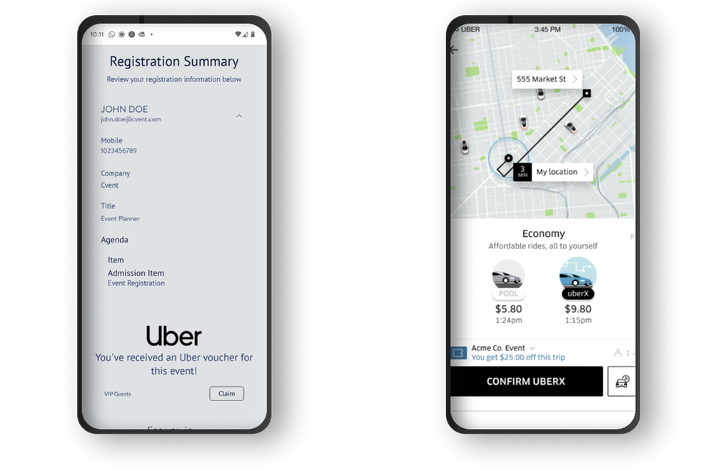 Uber Rides | Cvent App Marketplace