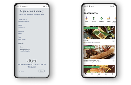 Uber Eats | Cvent App Marketplace