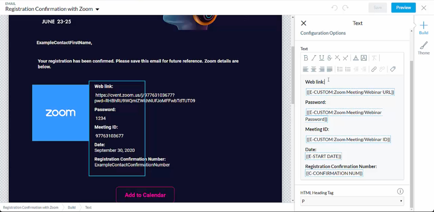 Zoom | Cvent App Marketplace