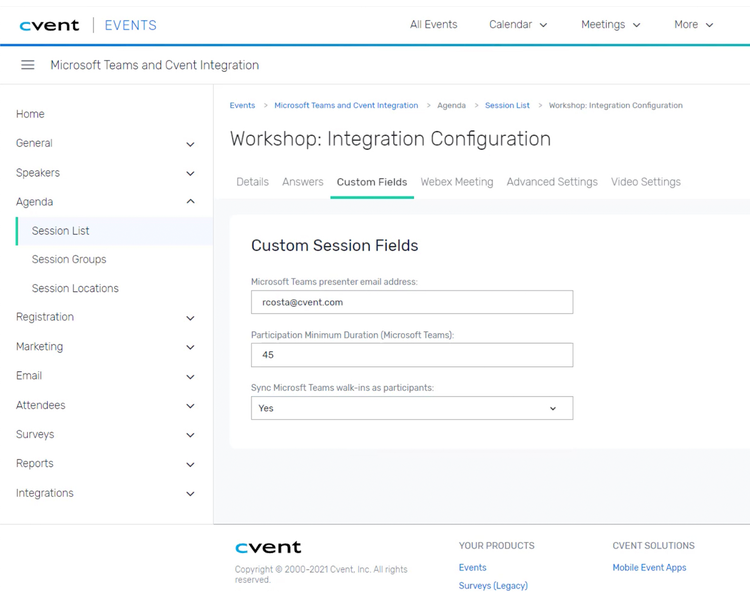 Microsoft Teams | Cvent App Marketplace