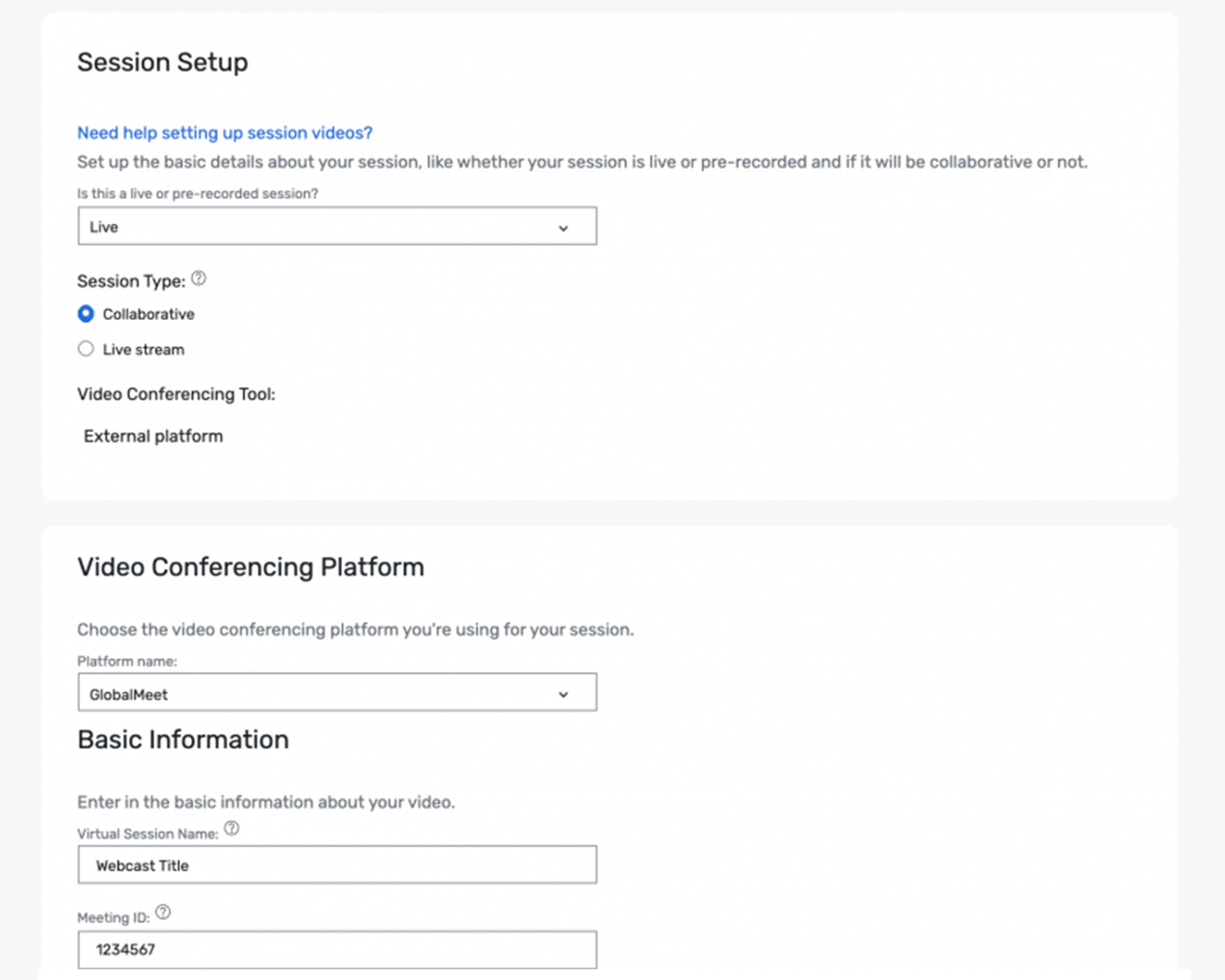 GlobalMeet | Cvent App Marketplace