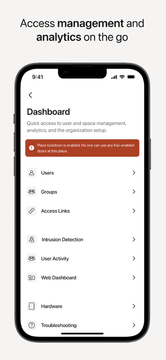 Tailgating and Unauthorized access: Kisi Physical Security | Cisco Networking App Marketplace