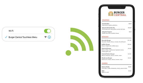 Touchless Menu by GoZone | Cisco Networking App Marketplace