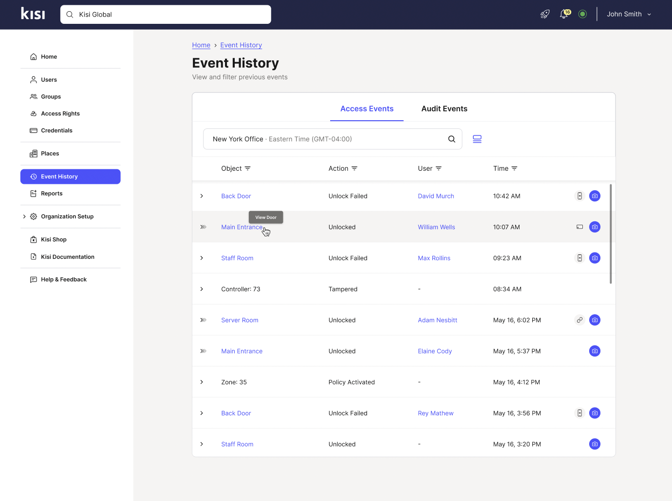Kisi Cloud Based Access Control | Cisco Networking App Marketplace