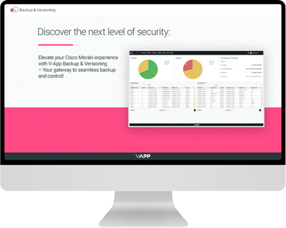 V-App | Backup & Versioning | Cisco Networking App Marketplace