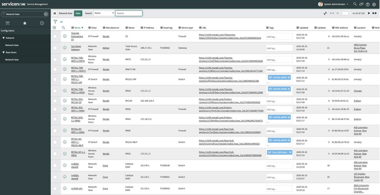 ServiceNow Connector | Cisco Meraki Marketplace
